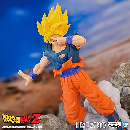 Figura Banpresto - Dragon Ball Z - History Box - Vol.9 Son Goku Statue ...